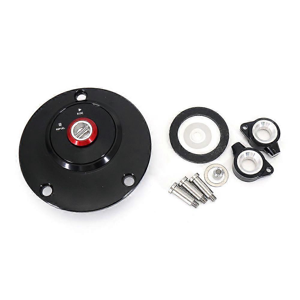 Motorcycle Fuel Tank Cover Oil Box Cap Aluminum Accessories For Yamaha ...