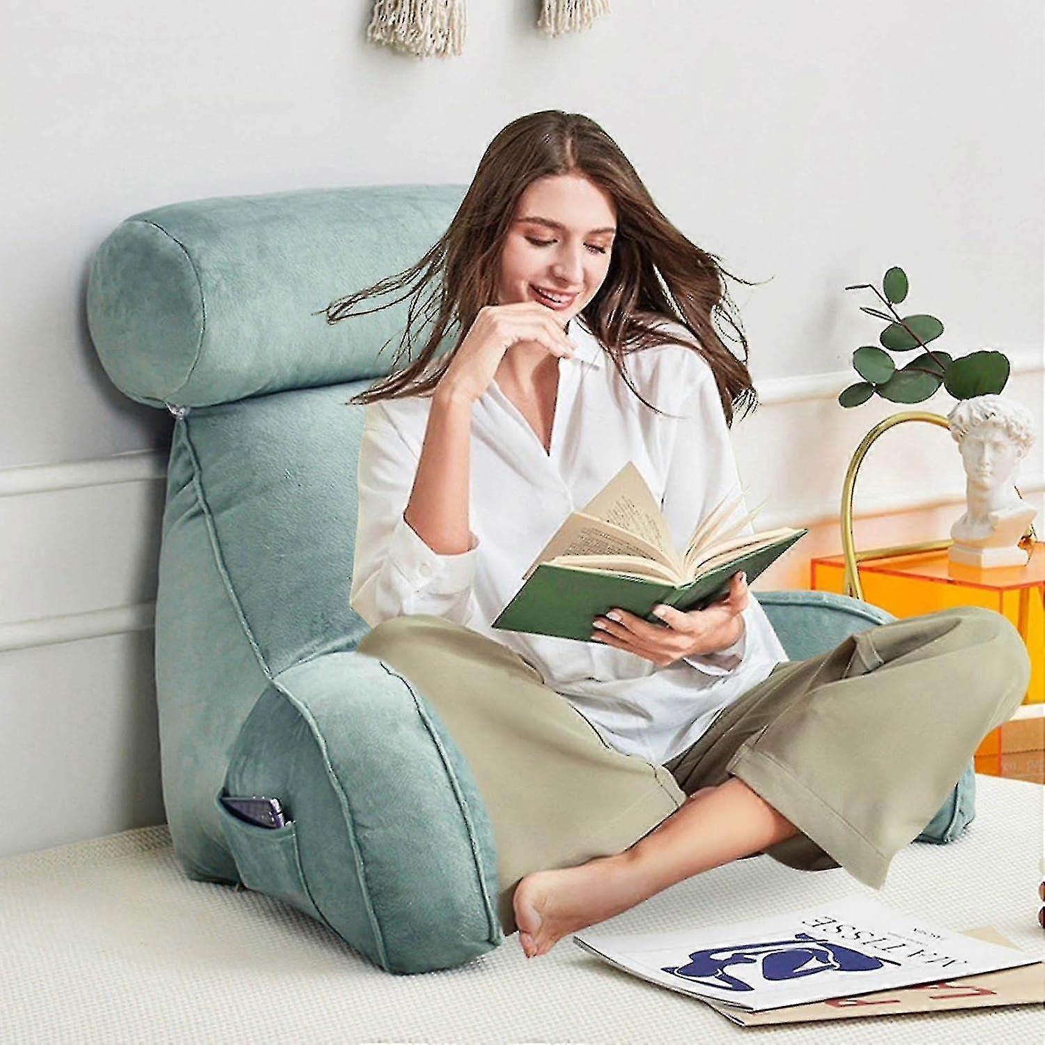 Reading Pillow, Backrest Pillow,back Rest Pillow For Sitting In Bed ...