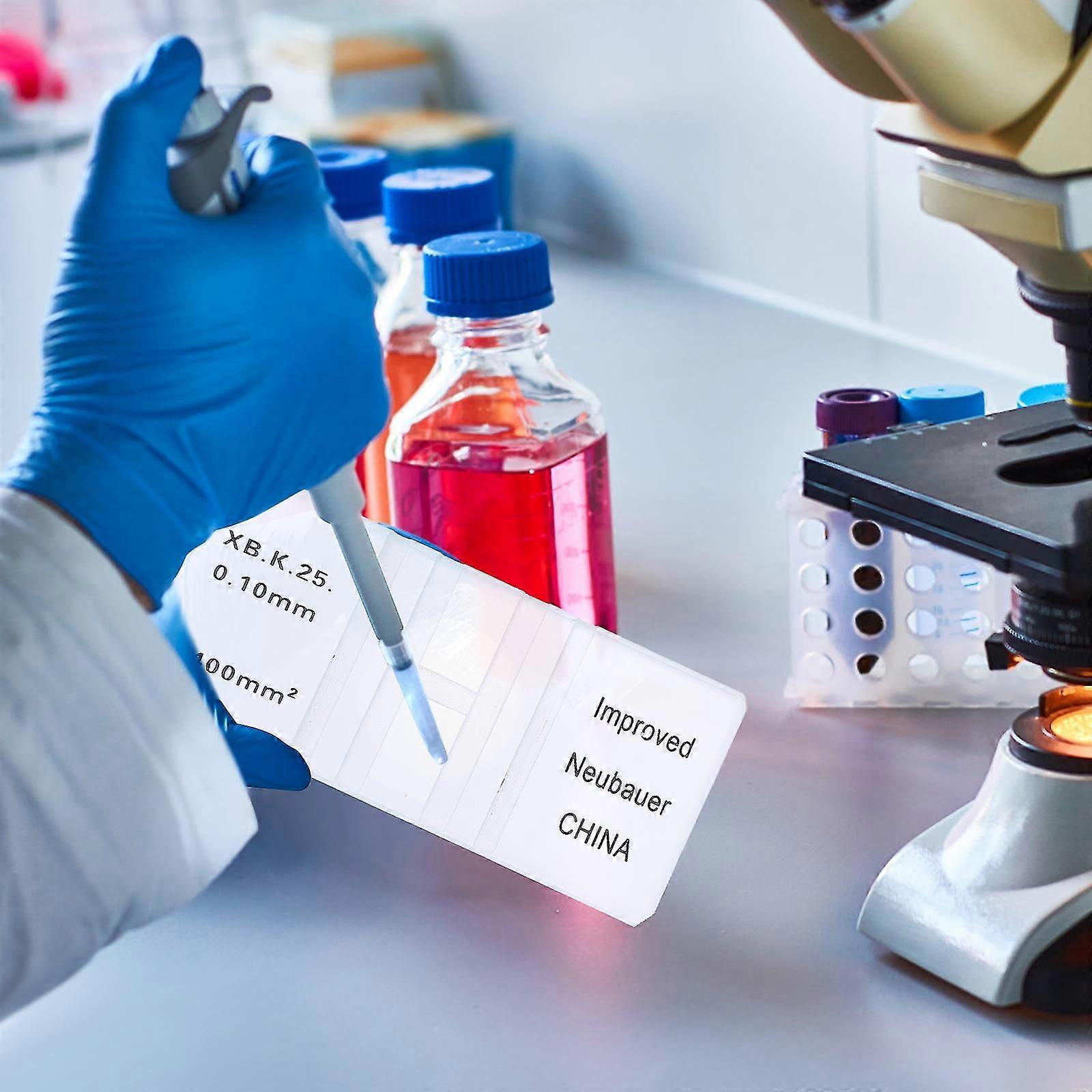 Xtool Hemocytometer Platelet Plastic Cell Counting Board Wbc Chamber ...