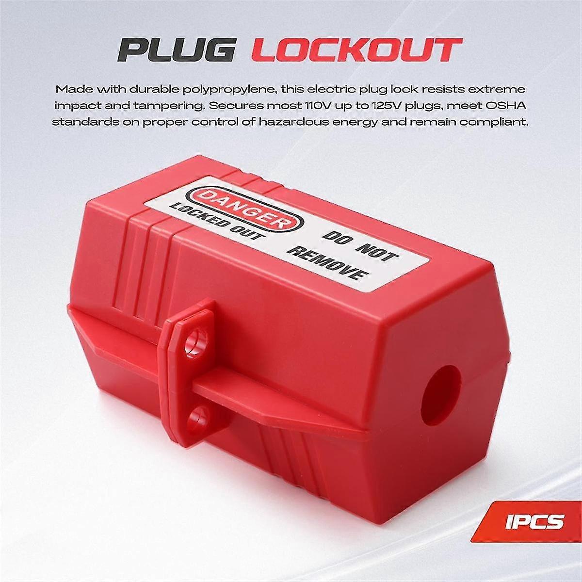 Electrical Lockout Tagout Kit, Hasps Set, Clamp on and Universal ...