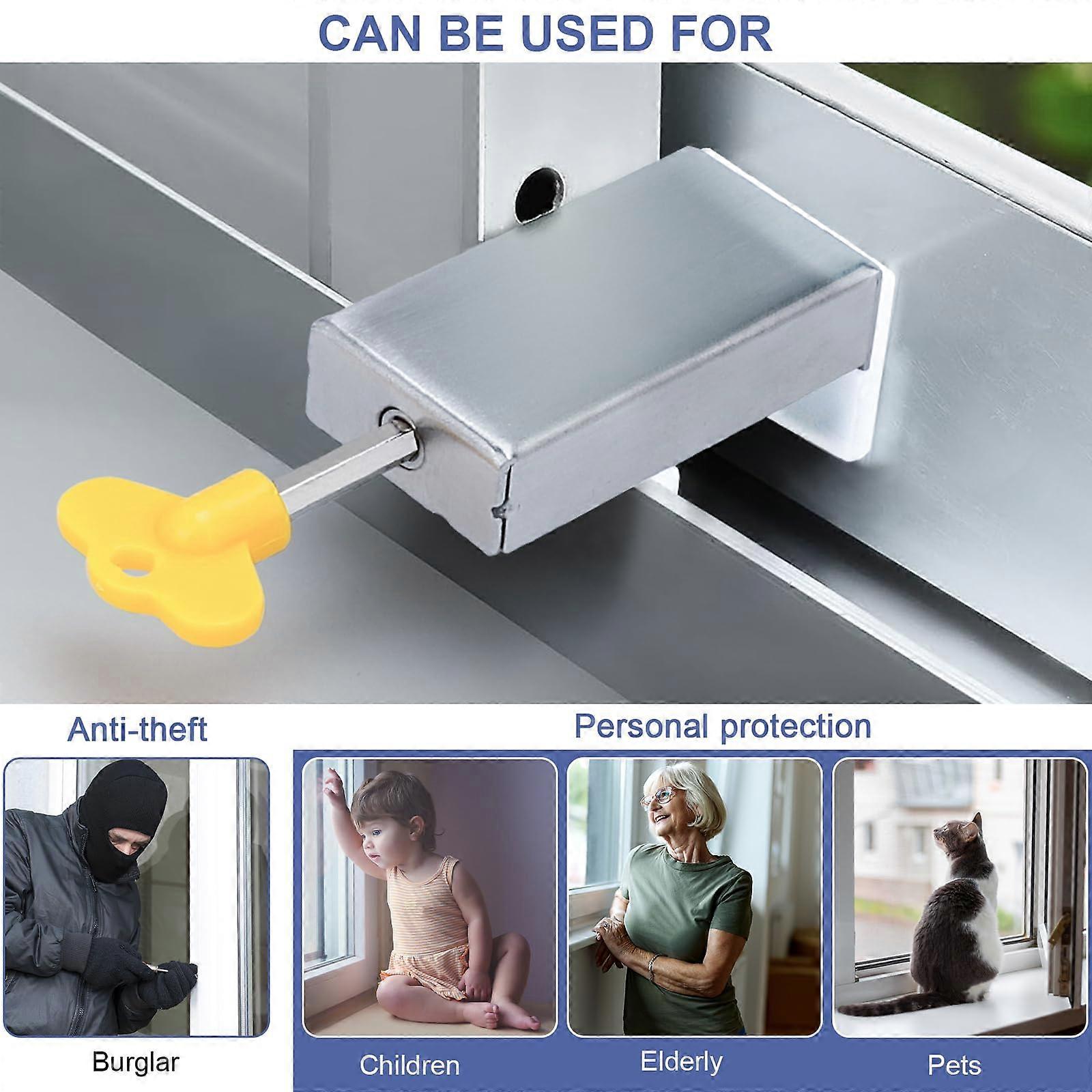 Sliding Window Closure | Aluminum Sliding Door Lock | Safety Windows ...