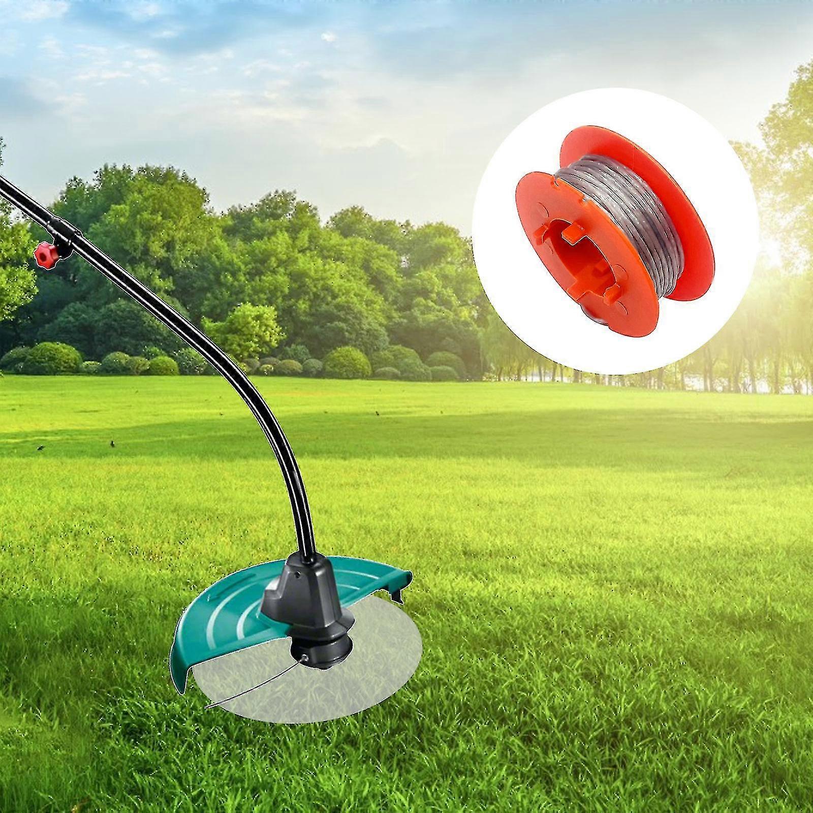 3 Spools 1cover Strimmer Spool Replacement For Bosch Art 23 26 30 Grass ...