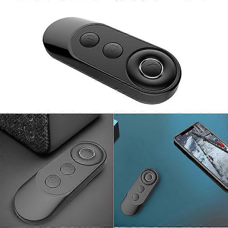Wireless Bluetooth Shutter Remote Control Smart Phones Photos Selfies ...