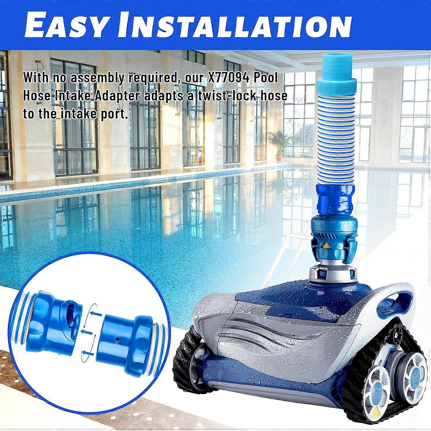 X77094 Pool Vacuum Hose Adapter for Zodiac MX6 Mx8 and Baracuda X7 ...