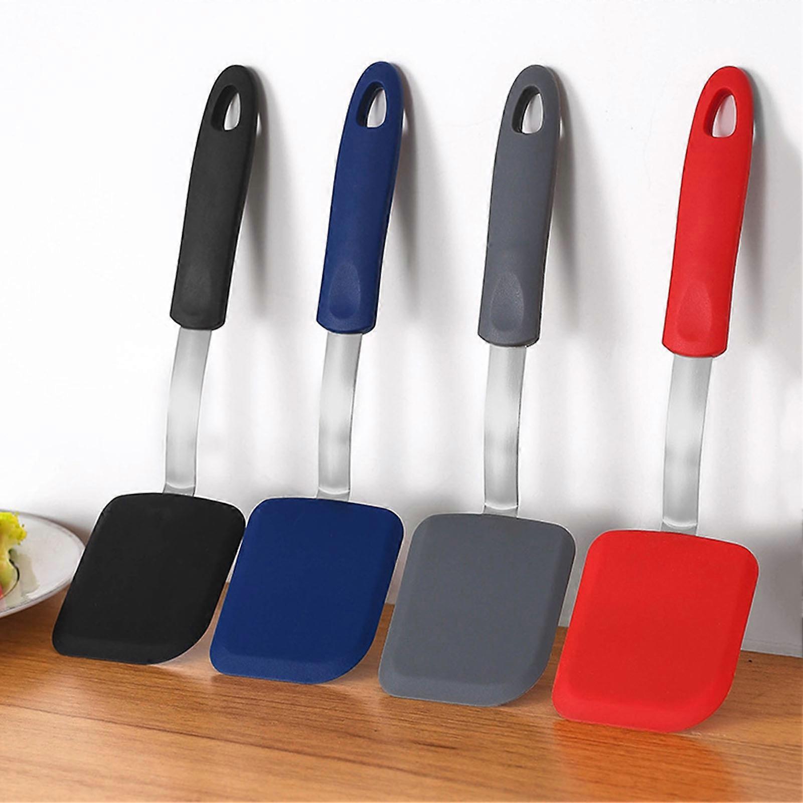 Silicone Cookie Spatula Turner Mini Brownie Spatula Heat-Resistant No ...