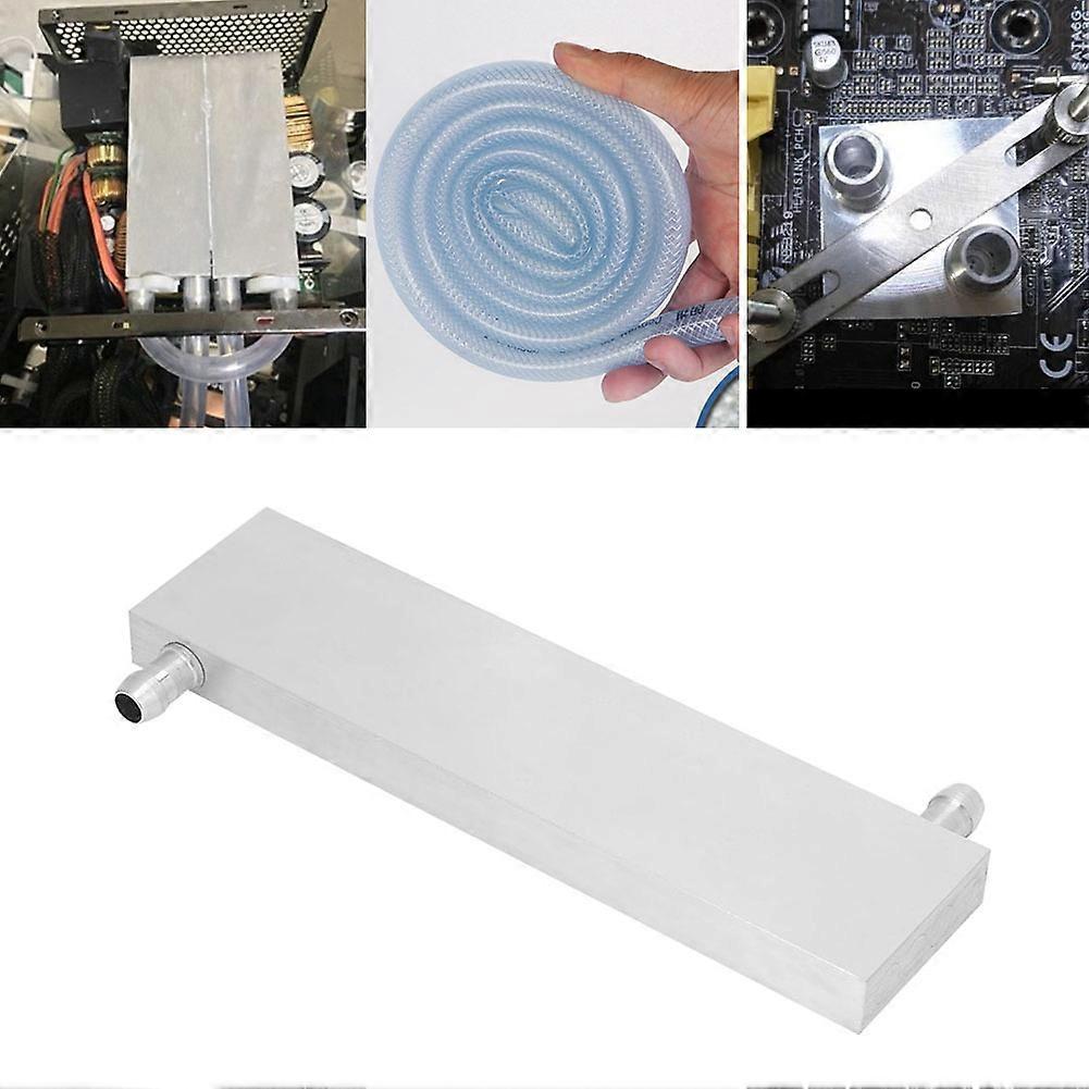 Aluminum Water Cooling Block Waterblock Cooler Water Cooling Head Light ...