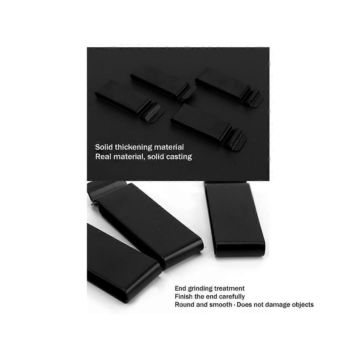 20 Pcs Metal Belt Clip Buckle Spring Hook Belt Clip with 20 Pairs ...