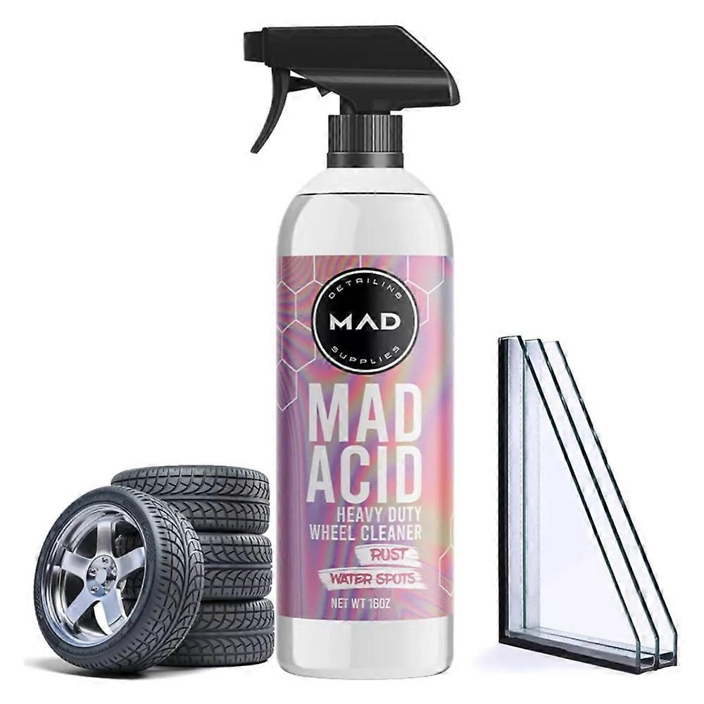 MAD ACID Glass Cleaner - MAD ACID Heavy-Duty Wheel Cleaner | Fruugo NZ