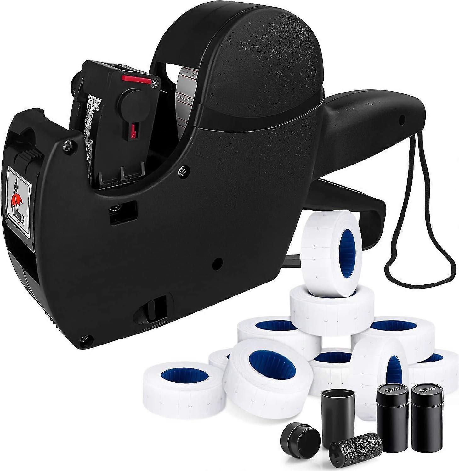 8 Digits Pricing Gun Price Tag Gun, Price Gun With Labels With 3 Ink ...