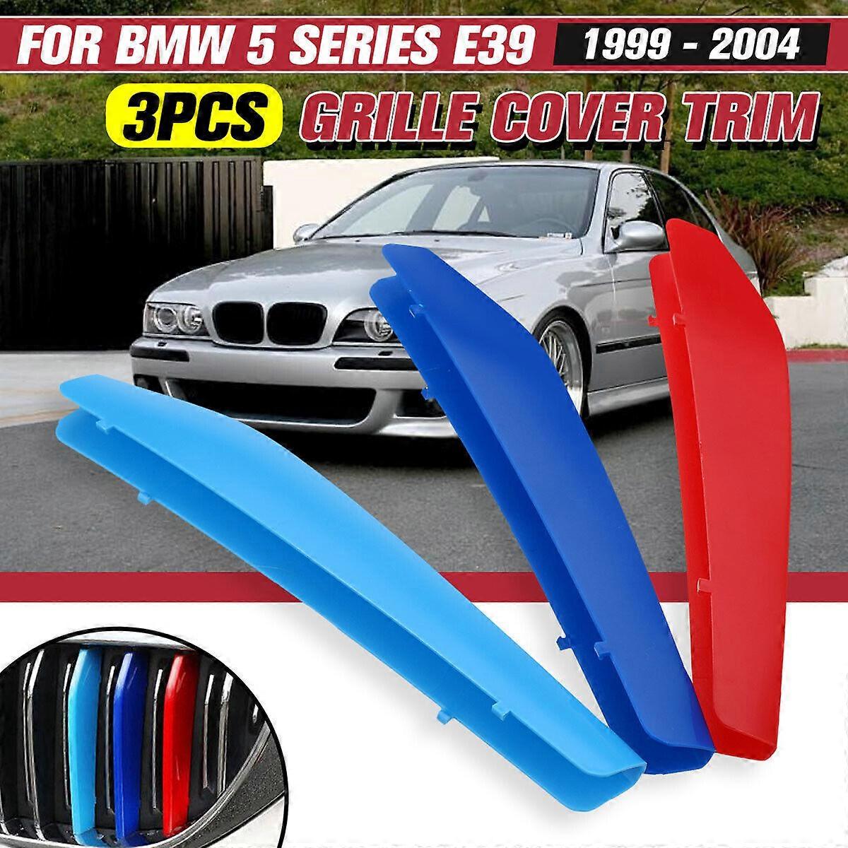 Grille trim for BMW 5 Series E39 1999-2004 Sport grille M bands | Fruugo UK