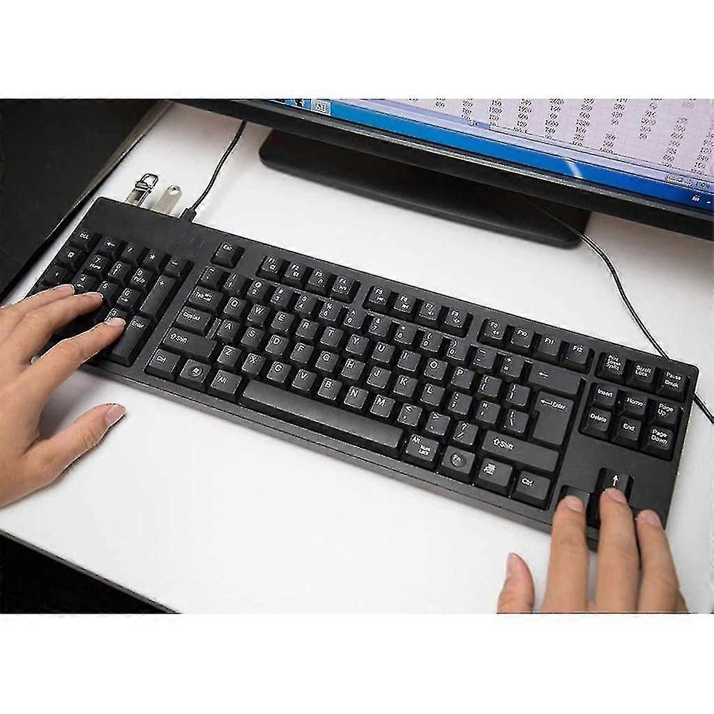 Left Handed Ergonomic Keyboard With Integrated Number Pad And Usb ...