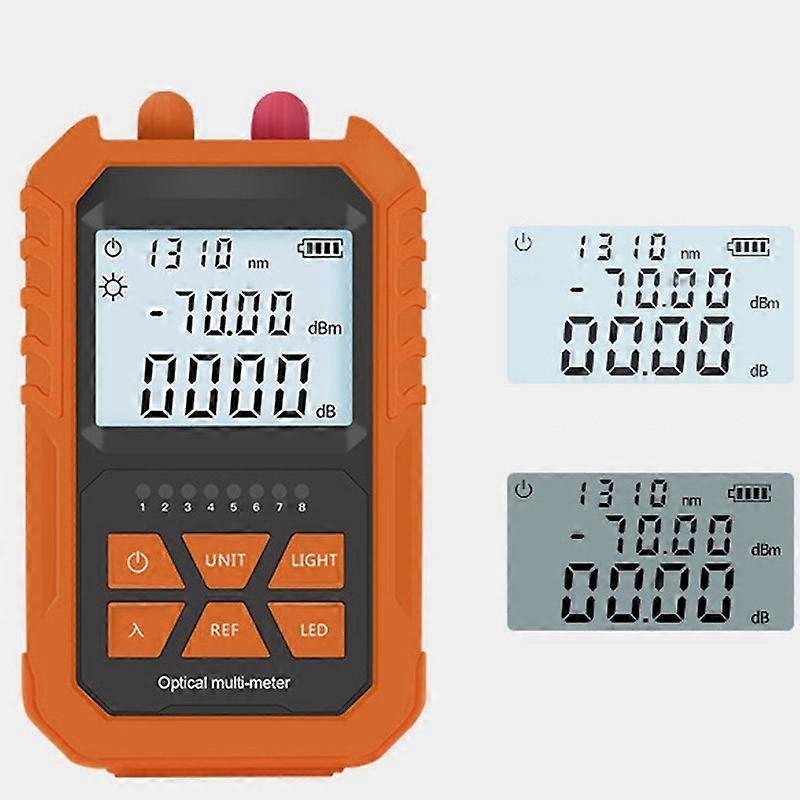 4 in 1 Optical Power Meter Visual Fault Locator 5Km Light Pen LED ...