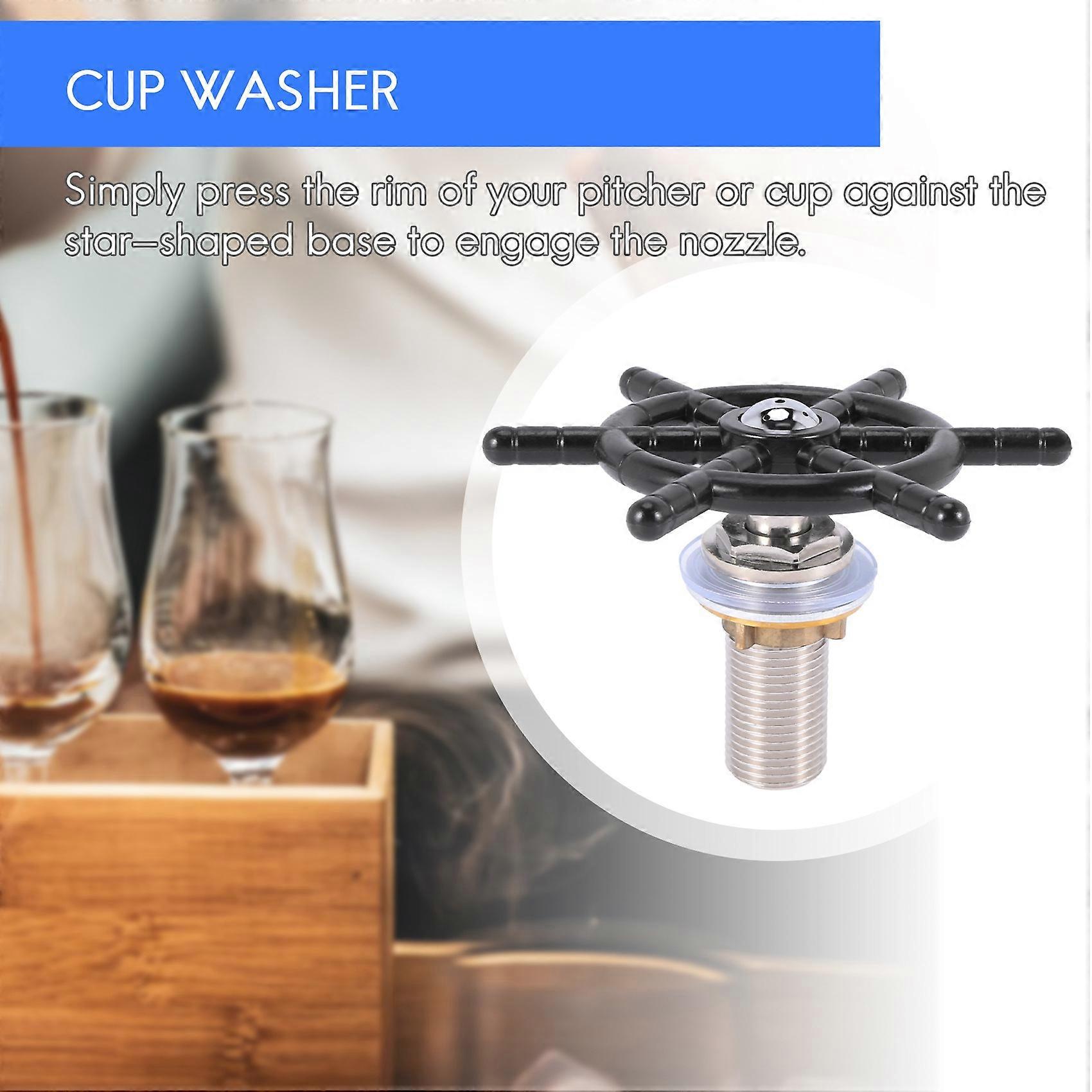 Bar Beer Glass Steaming Pitcher Rinser, Rinser for Beer Glass/Coffee ...