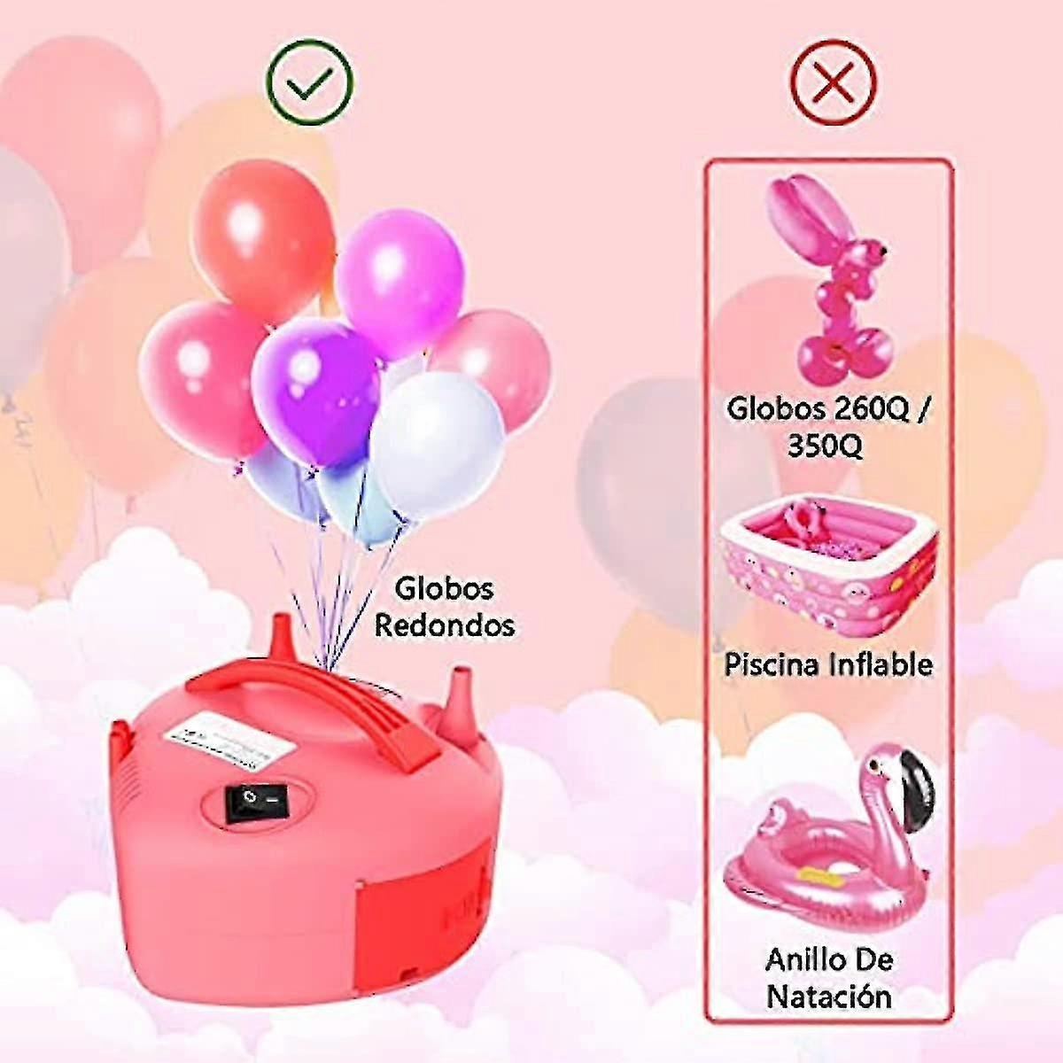 Electric Balloon Inflator Pump Portable Balloon Inflator Double ...