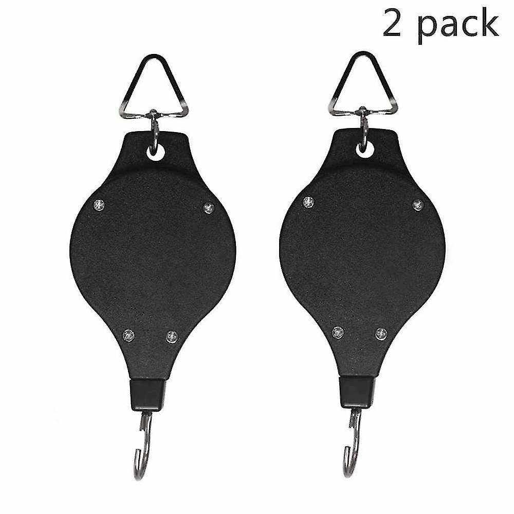 Plant Pulley, Retractable Heavy Duty Easy Reach Pulley Plant Hanging ...