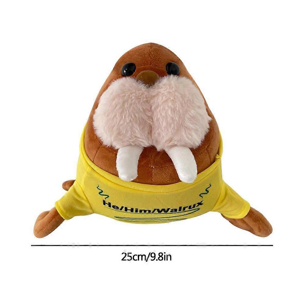 Walrus Plush Toy Anime Stuffed Animal Walrus Plush Doll Baby Sleeping ...