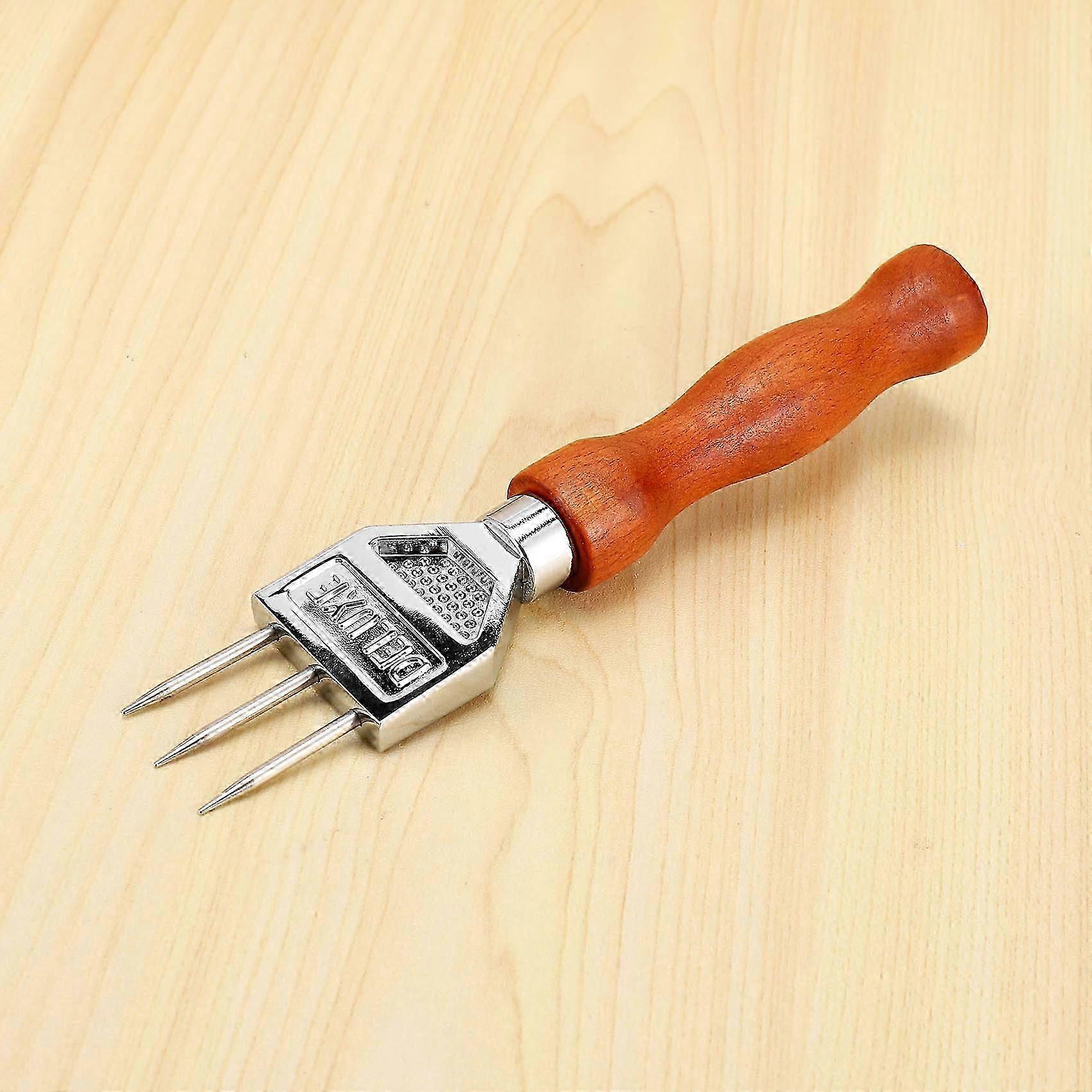 Ice Pick - Sturdy Ice with Solid Wood Handle, 304 Stainless Steel Three ...