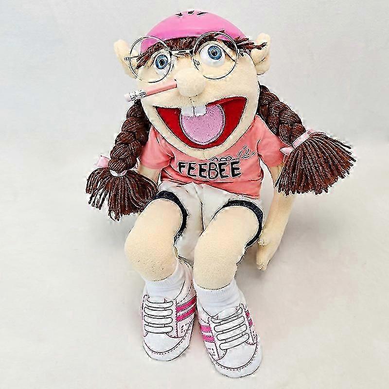 Jeffy Phoebe Sister Hand Puppet Plush Toy Phoebe Hat Hand Doll Game ...