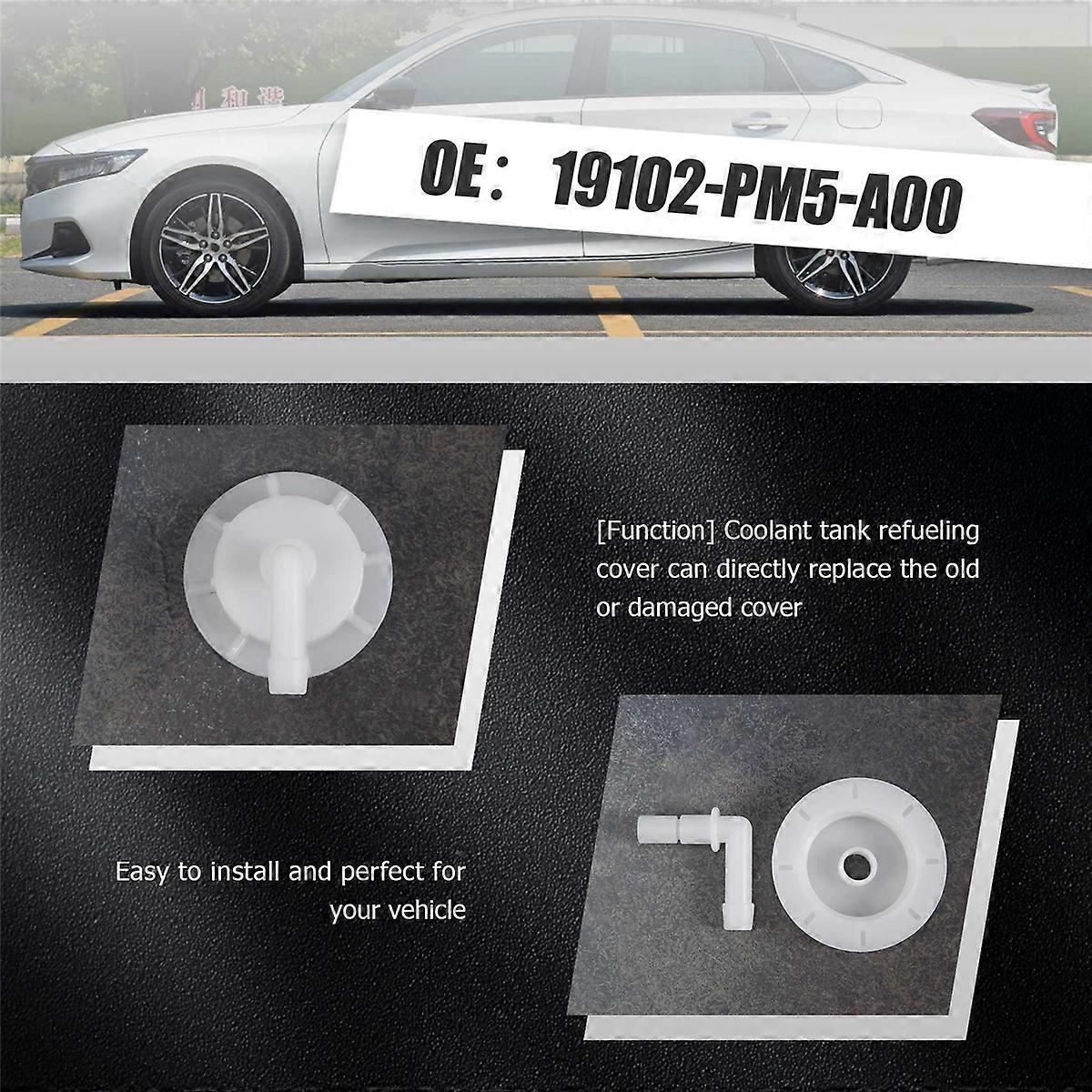 2Pack Radiator Coolant Reservoir Overflow Tank Cap for Honda Acura ...