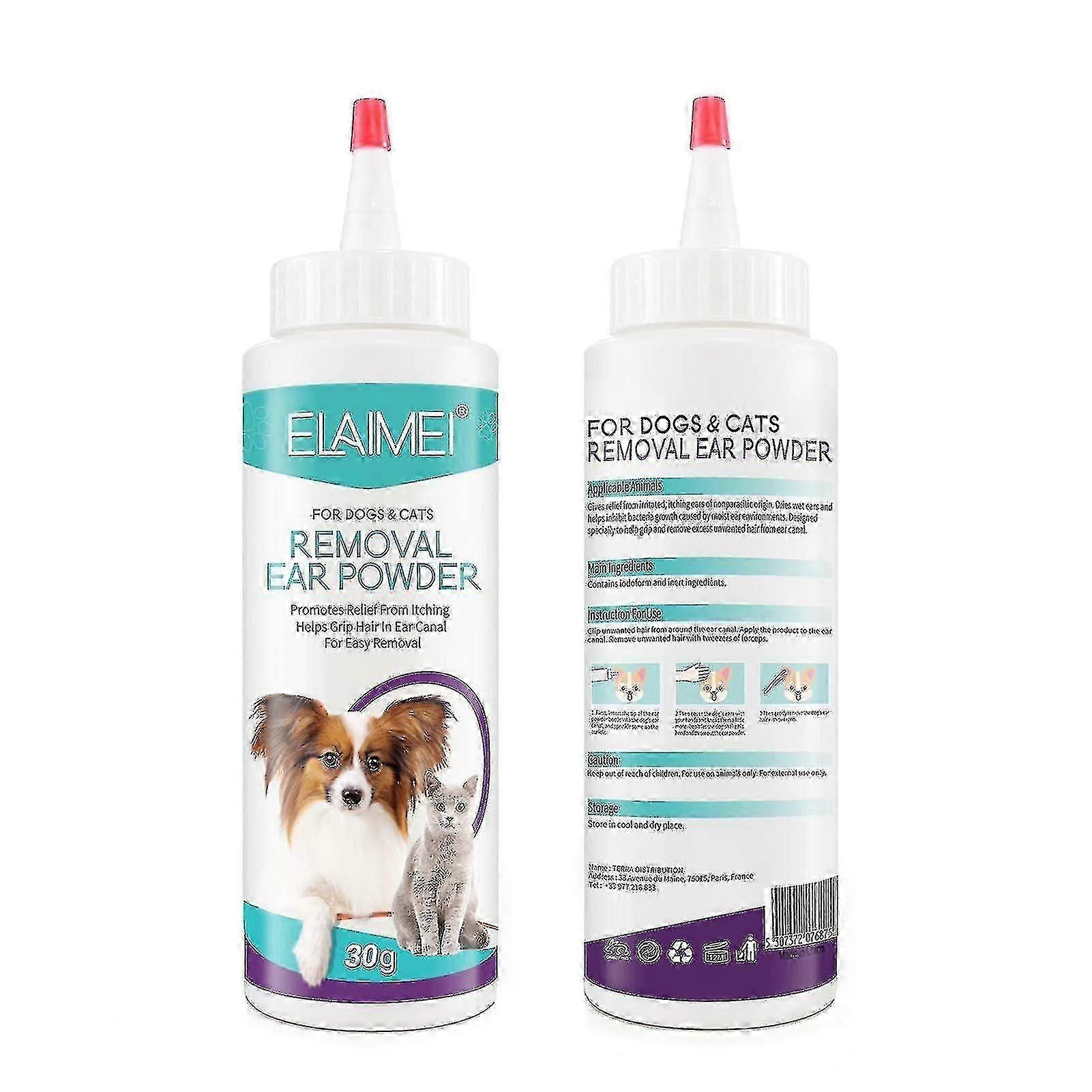 Dog Ear Infections Treatment Painless Dog Ear Powder For Hair Removal ...