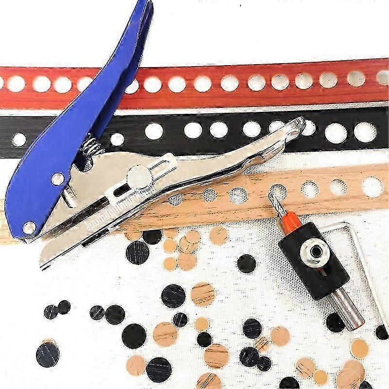 Manual Edge Band Puncher Plier 8mm Hole Card Punching Tool for Plastic ...