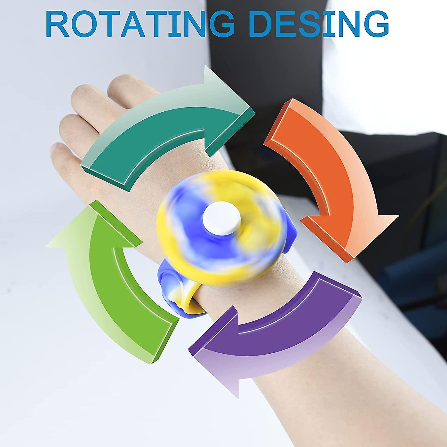 Pop It Watch Spinner Band Fidget Toy For Boys And Girls Bubble Popping ...