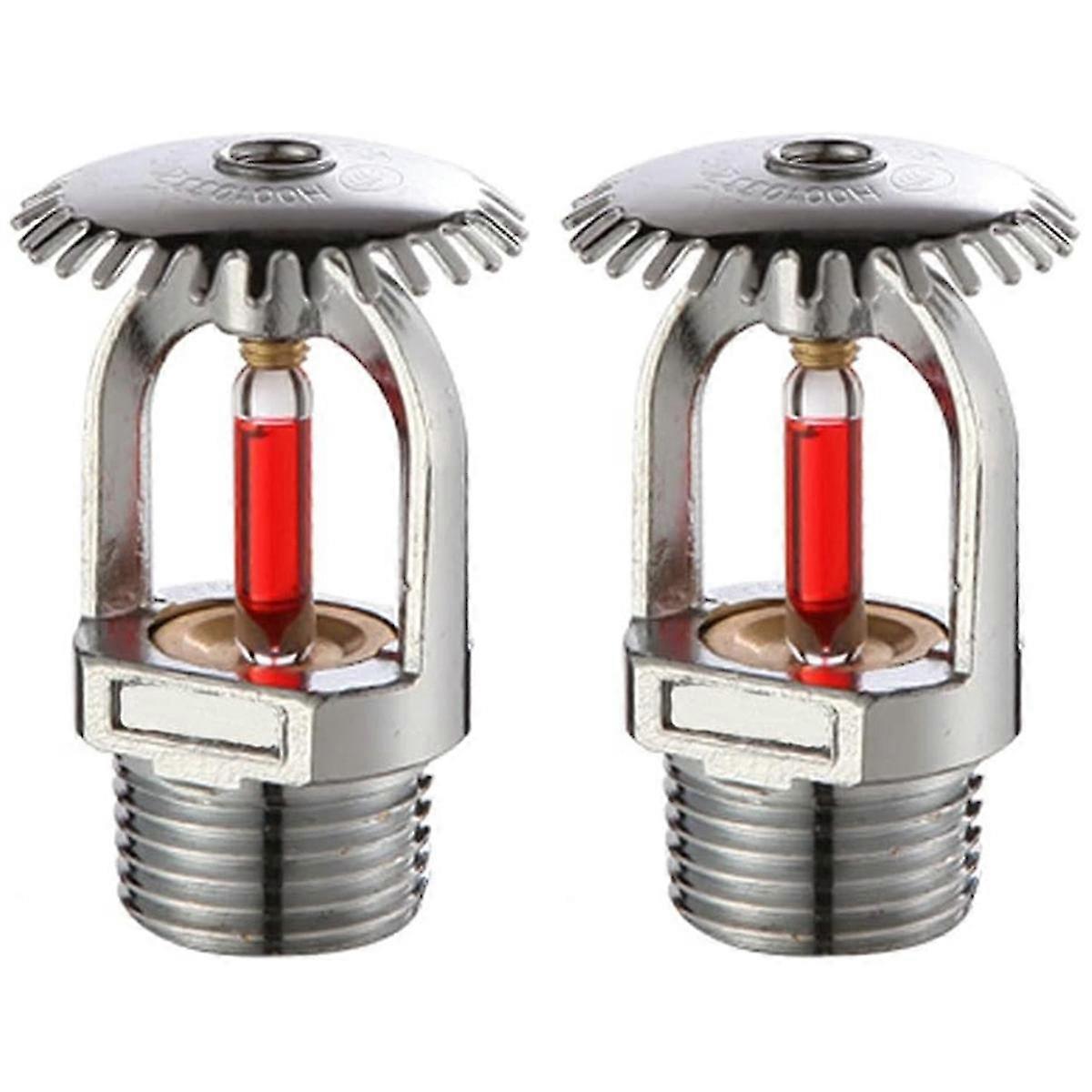 5-Pack 68°C Quick Response Upright Fire Sprinklers, 1/2" NPT Threaded ...