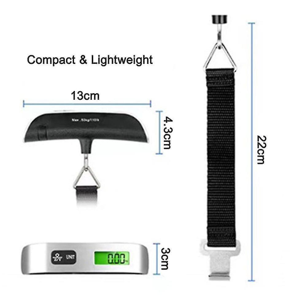 Luggage Scale Digital Hand Scale Hanging Scale Fine Scale Max 50kg ...