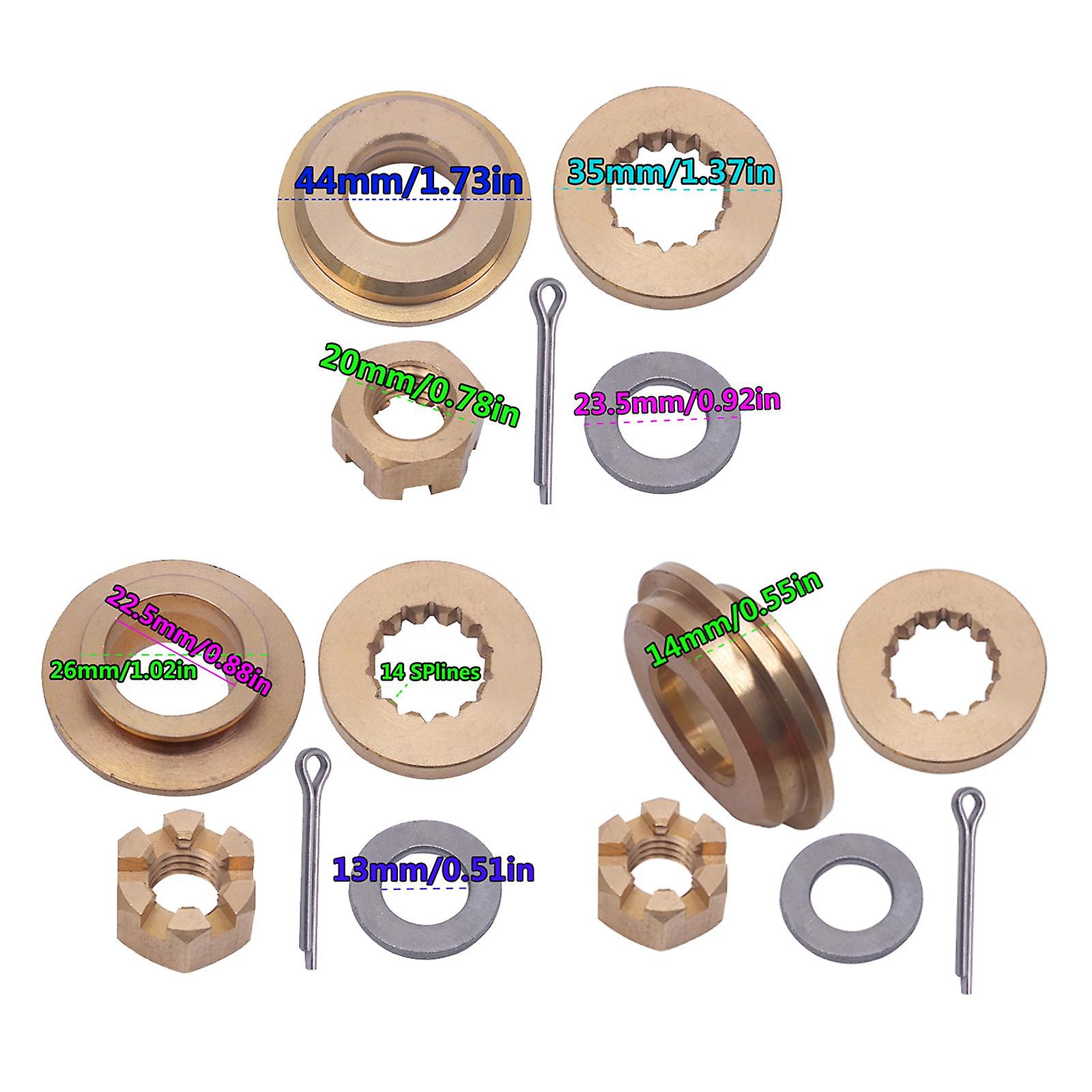 Prop Propeller Hardware Kit For Brp/johnson/evinrude/omc 2 Stroke 40hp ...