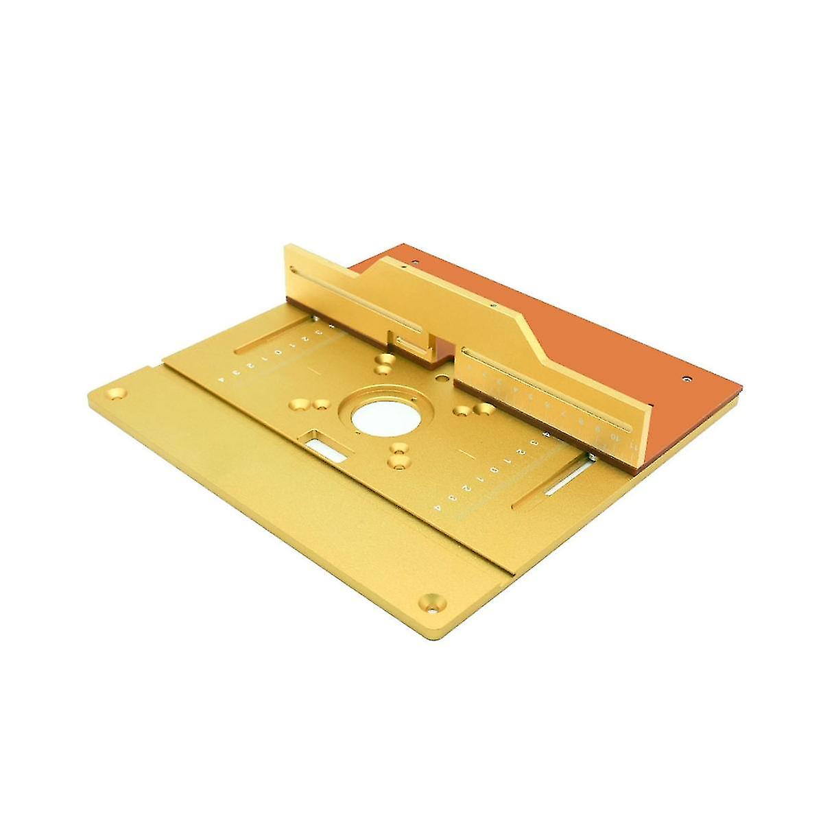 Router Table Insert Plate Woodworking Tool Set With Push Plate Tenoning ...