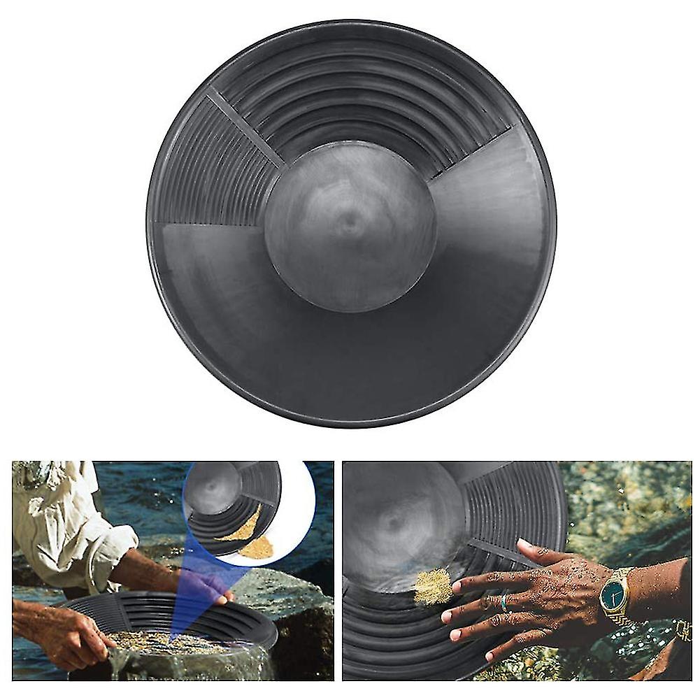 Gold Pan Basin Nugget Mining Dredging Prospecting Sifting Panning Tool ...