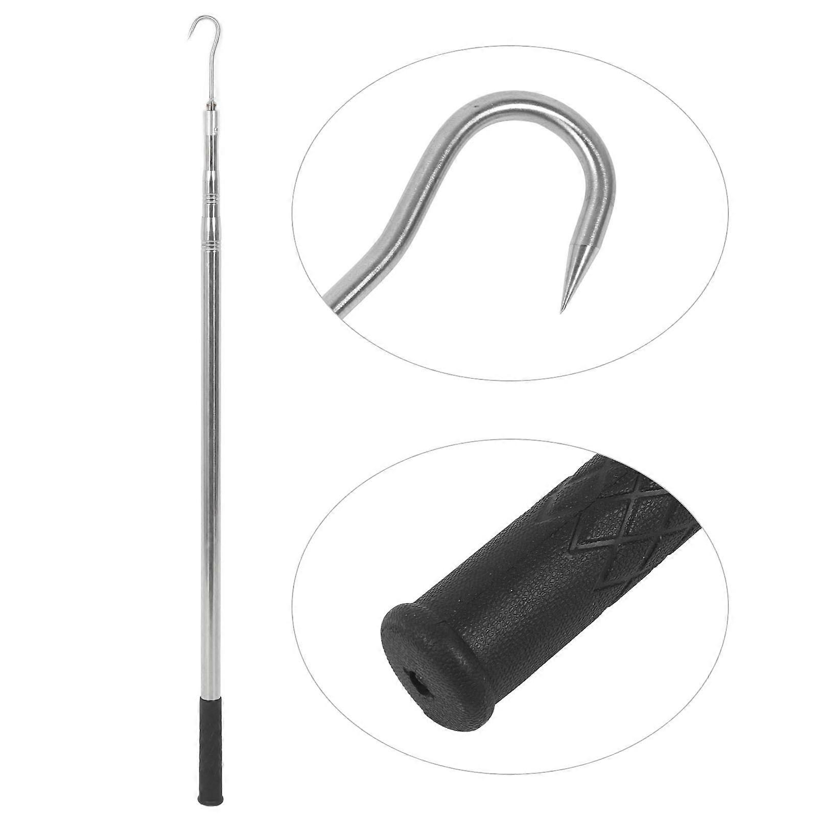 Cargo Retriever Stainless Steel With L J Hook Truck Grabber Reach Tool ...