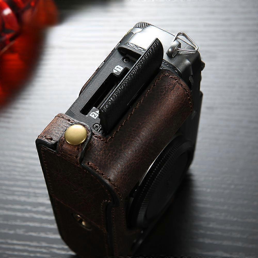 For Fujifilm Xpro2 Camera Bodysuit For Leather Camera Case Handle Half ...