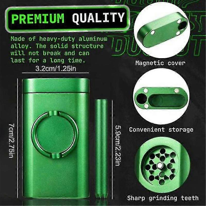 All-in-one Dugout Grinder Container Storage Case With Mini Grinder All ...