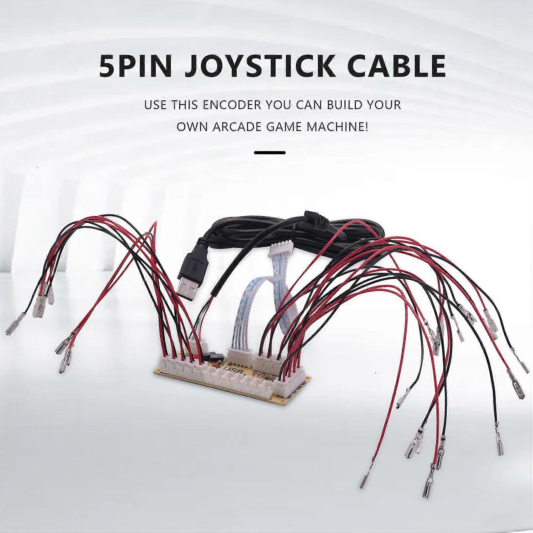 Zero Delay Arcade Game Usb Encoder Pc To Joystick For Mame Retropie Projects Parts | Fruugo UK