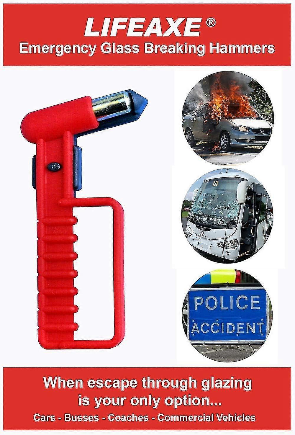 Heavy Duty Emergency Hammer For Windows - Bus/coach/hgv/car Emergency ...