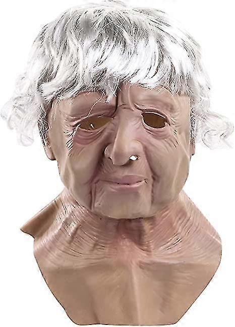 Halloween Horror Demon Scary Mask Realistic Full Head Props Creepy ...