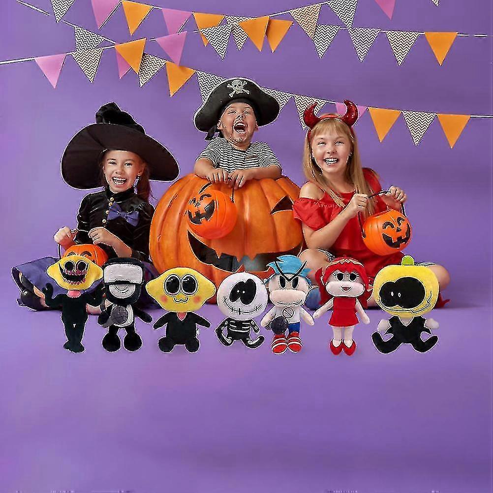 Friday Night Funkin Skid And Pump Plush Dolls Stuffed Doll Toys Gifts ...