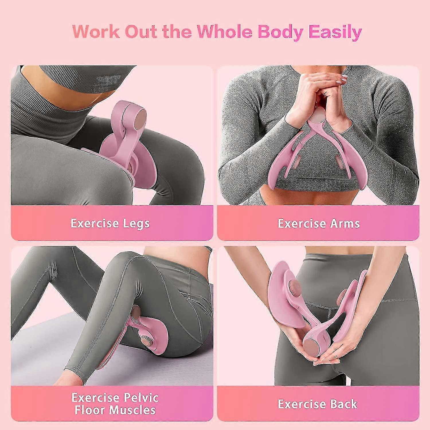 Pelvic Muscle Exerciser,exercises Device, Thigh Master Hip Trainer For ...