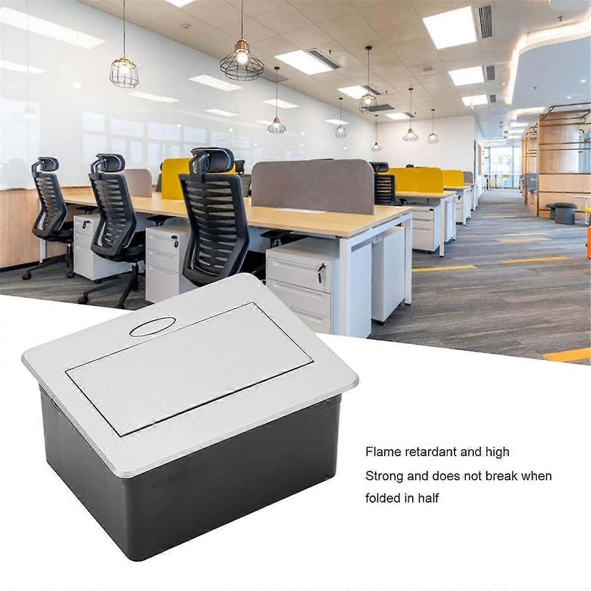 2 Outlets Pop-Up Floor Electrical Outlet Recessed Hidden Countertop ...