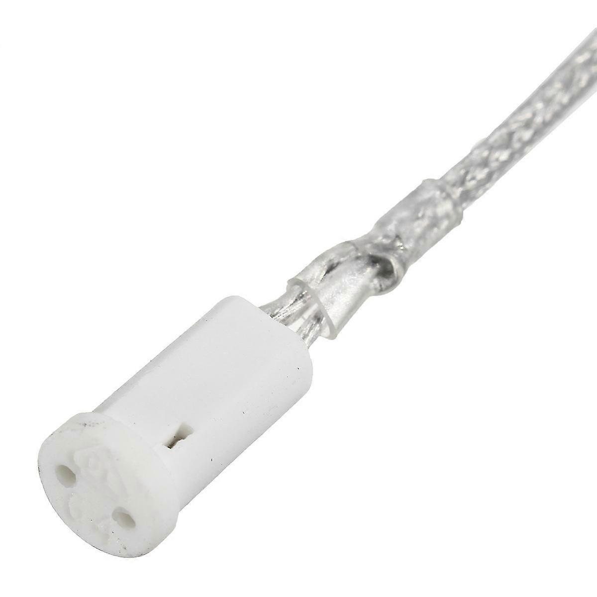50/100/200cm G4 Socket Base Holder Connector White Ceramic LED Halogen ...