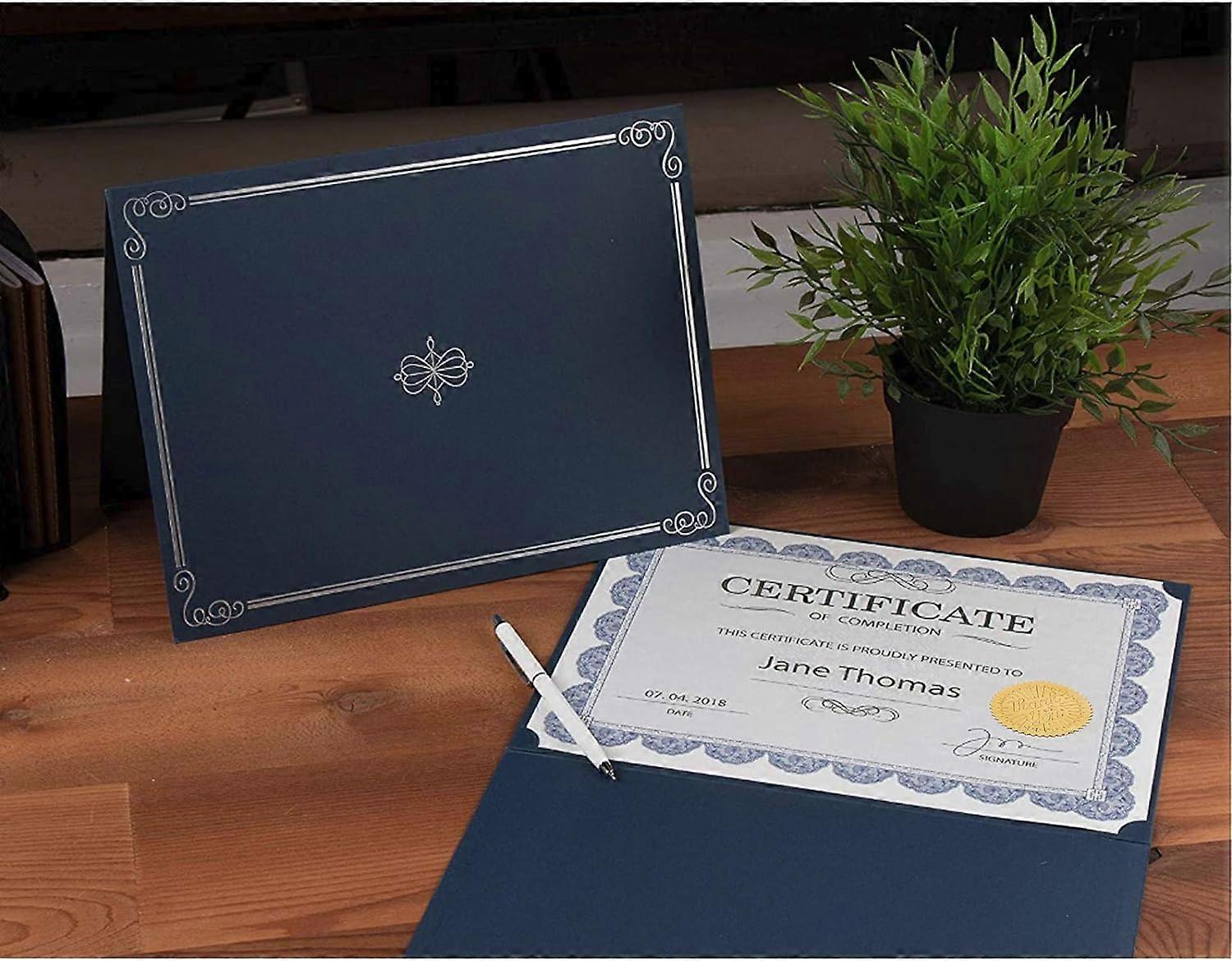 100pcs Gold Foil Certificate Seals Student of The Month Embossed Gold ...