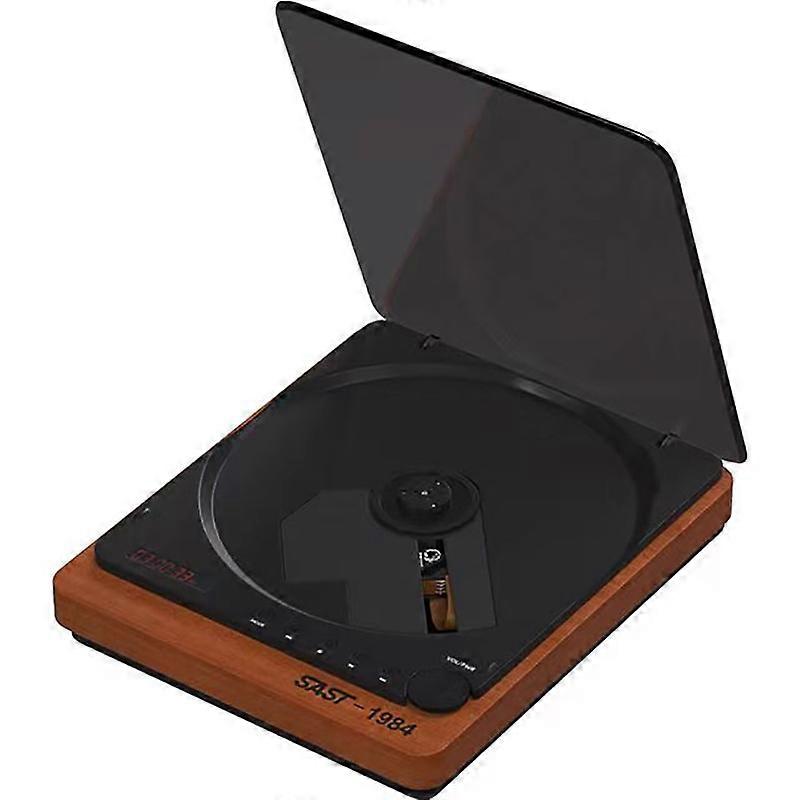 Bluetooth Walkman Portable Home HIFI Fever Grade Professional CD Player Retro Listening Album ...