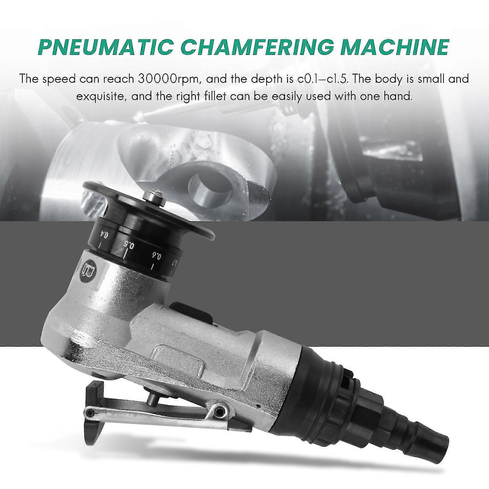 Mini Pneumatic Chamfering Machine 45 Degree Arc Hand- Beveling Trimming ...