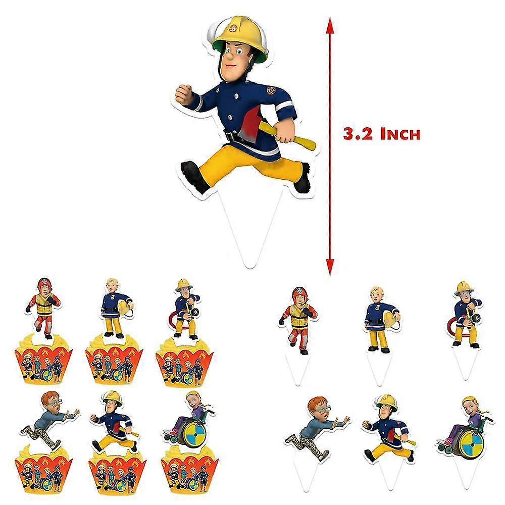 Fireman Sam Themed Birthday Party Decoration Supplies Balloons Kits ...