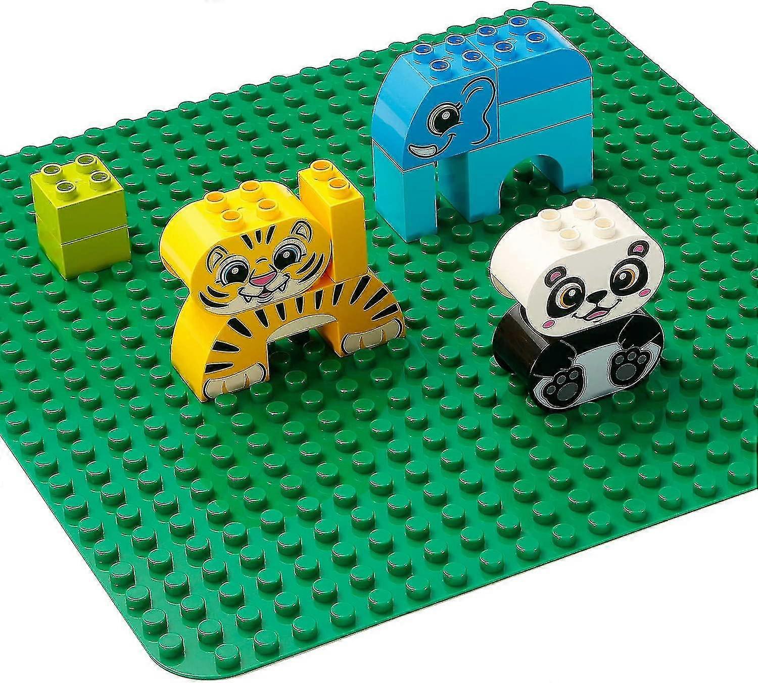 38x38 Base Plate - 2 Large Base Plates Duplo Base Plate Compatible With ...