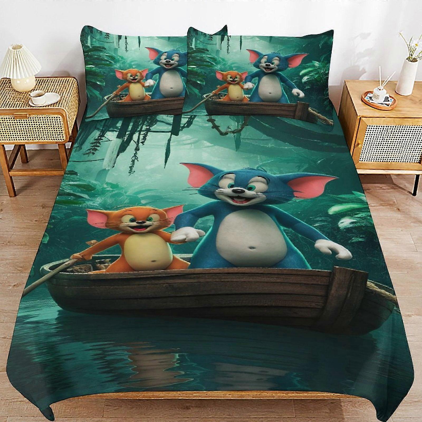 Bedding set NK521 Tom And Jerry Cartoon Bedding Sets Ultra Soft Skin ...