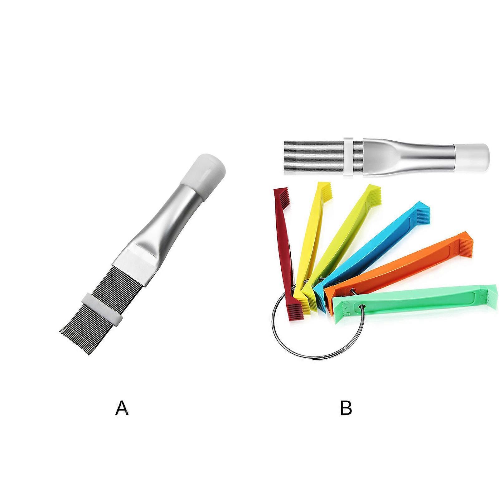 2pcs Cleaning Tool Air Conditioner Fin Comb Repair Tool Coil Comb ...