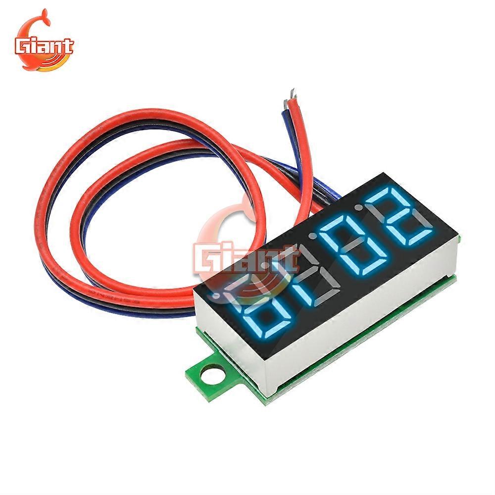 4 Bit 0.36 inch Mini Digital Voltmeter Volt Voltage Meter LED Panel ...