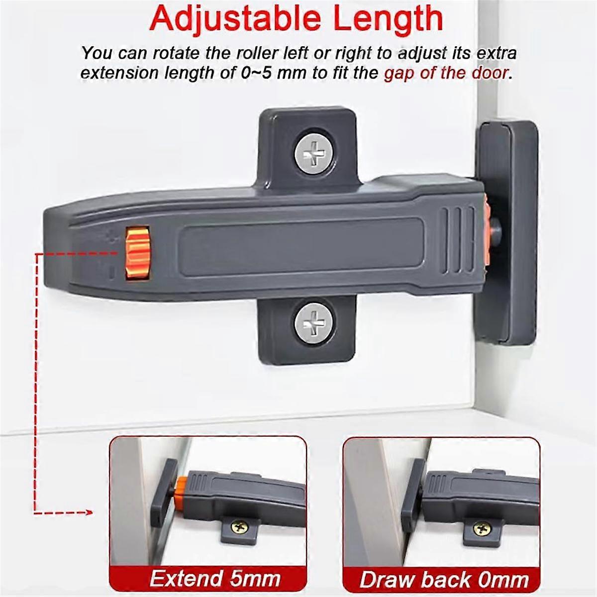 Self-Closing Push to Open Cabinet Hardware Push to Open Door Latch Duty ...